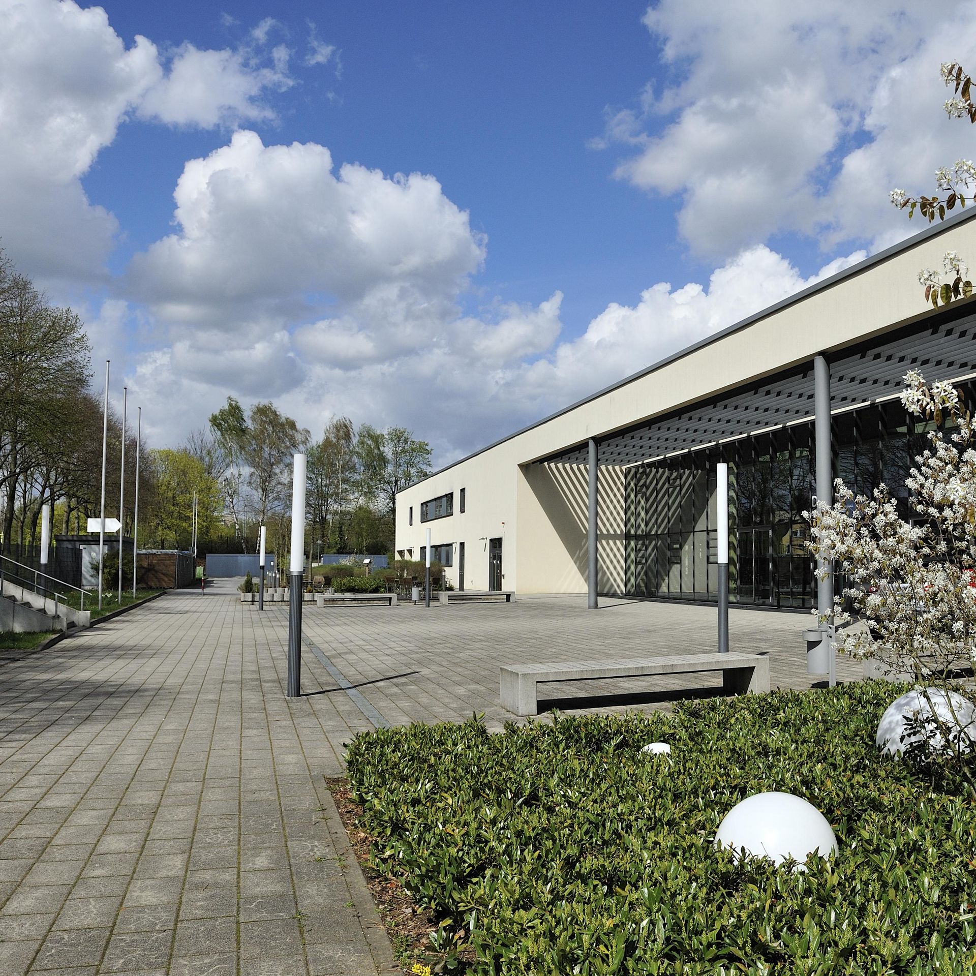 Borussia lebt Integration - Syrischer Praktikant im DTTZ